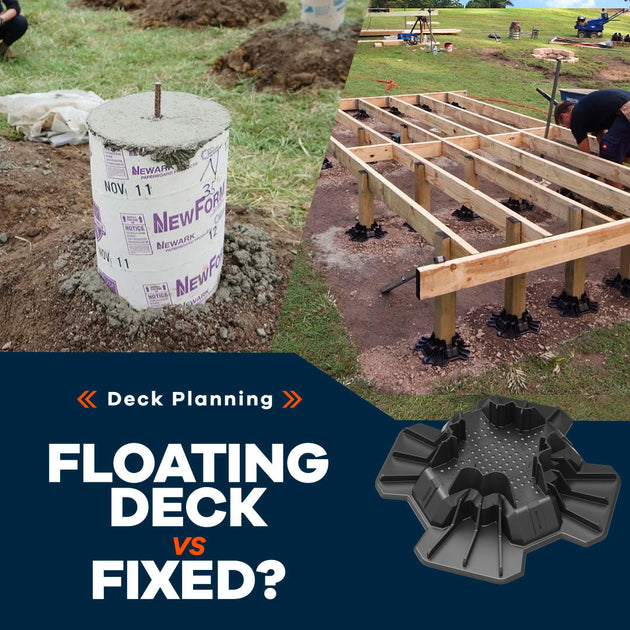 Floating deck vs Fixed: Which is better? – BuildTuff USA