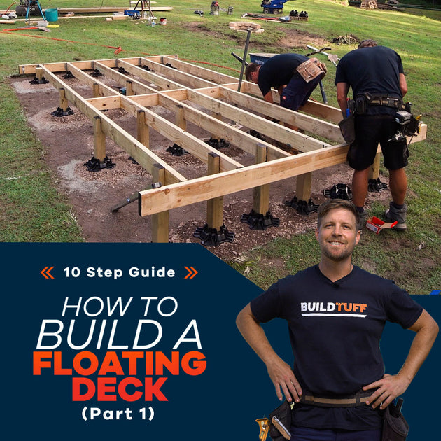 BuildTuff USA | How to Build a Deck using TuffBlocks (Part 1)
