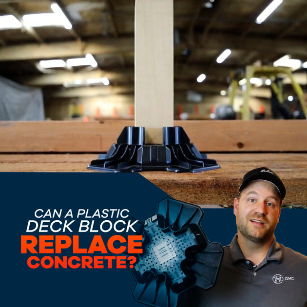 Could Plastic Replace Traditional Concrete Footings? – BuildTuff USA