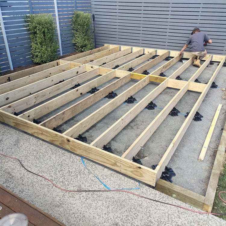 Building A Wood Deck Foundation How To Build A Deck Like The Pros